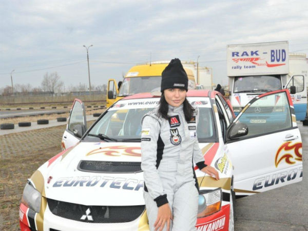 Inessa Tushkanova, Rally Car Driver, Model, Ukraine, Finnish Rally ...