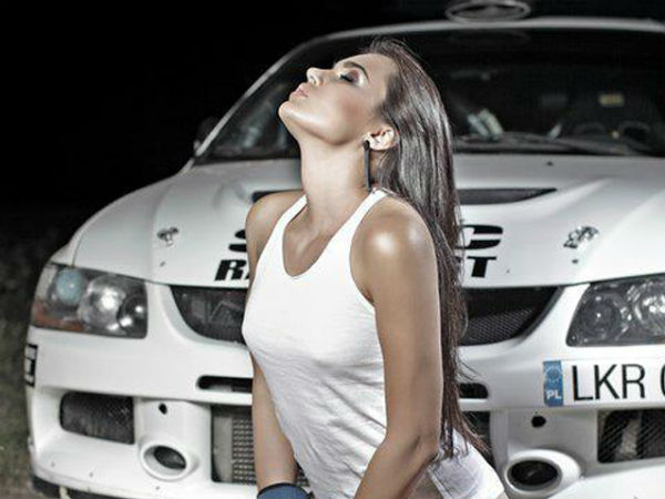 Inessa Tushkanova, Rally Car Driver, Model, Ukraine, Finnish Rally ...