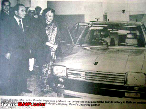 The Story Of Maruti, Sanjay Gandi, Ex Girl Friend, Old Monk, Maruti ...