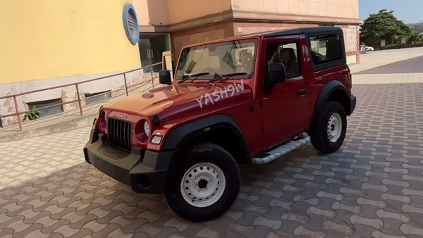 Mahindra Thar RWD Base Variant -ഫസ്റ്റ് ലുക്ക് - Malayalam DriveSpark