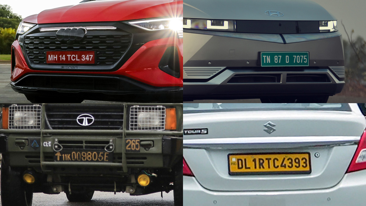 Types of Number Plates Used in Cars in India | ഇന്ത്യയിൽ കാറുകളി ...